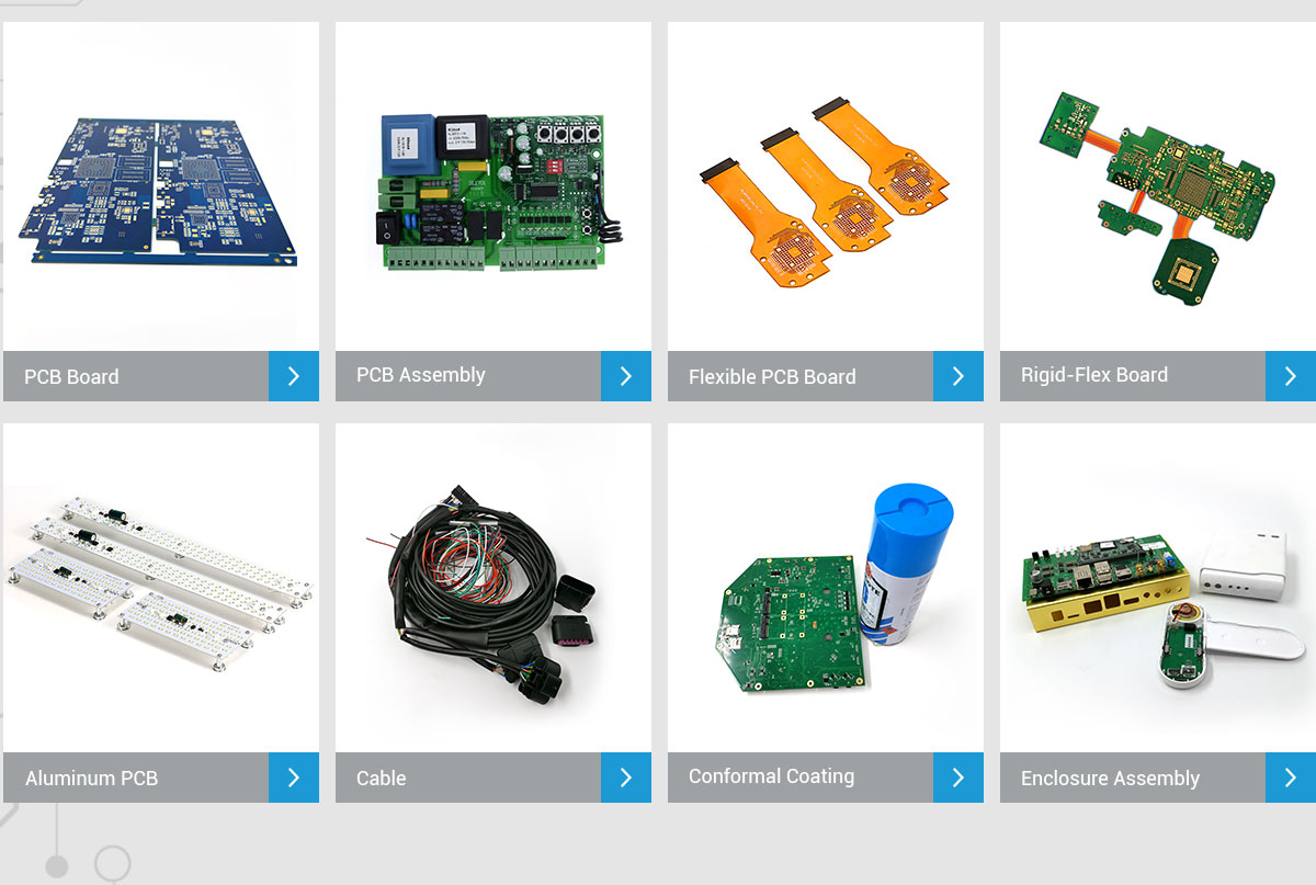Standard PCB - PCB manufacturing & Pcb Assembly capabilities